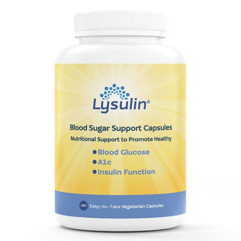 Lysulin | Promotes Healthy Insulin Function and helps maintain healthy A1c